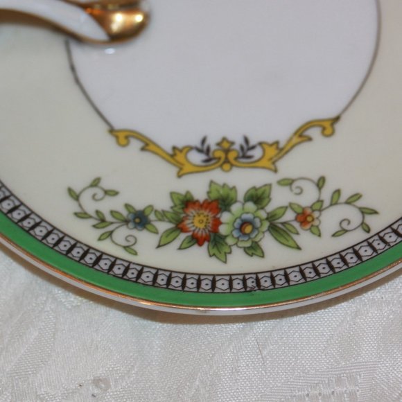 Noritake | Accents | Vintage Noritake Candy Nappy Dish W Handle Hand ...